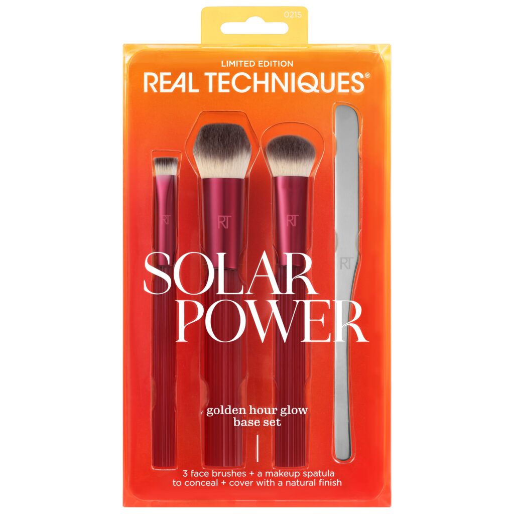 2 KPL Real Techniques Solar Power Golden Hour Glow Base Set - Love ...